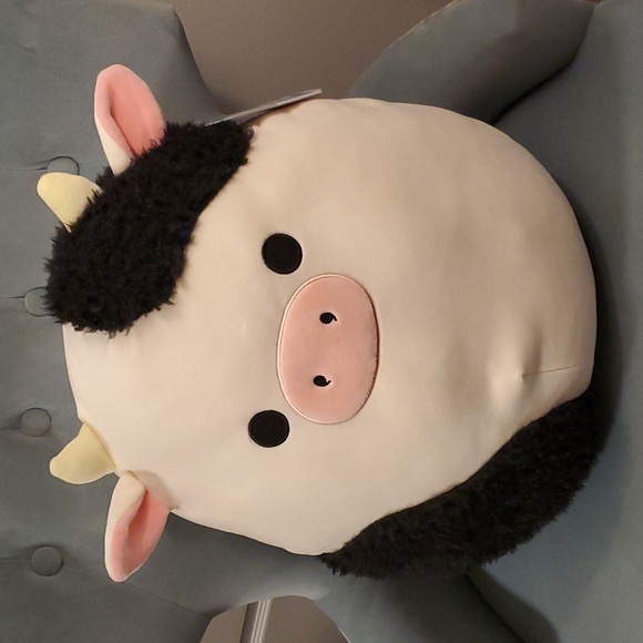 Squishmallows | Toys | Furry 6 Connor Cow | Poshmark